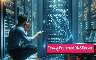 معرفی Preferred DNS Server ⚙️ آموزش تنظیم