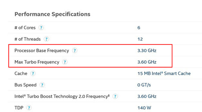 تشخیص سرعت پردازنده ⚡ تفاوت clock speed و base clock با boost clock